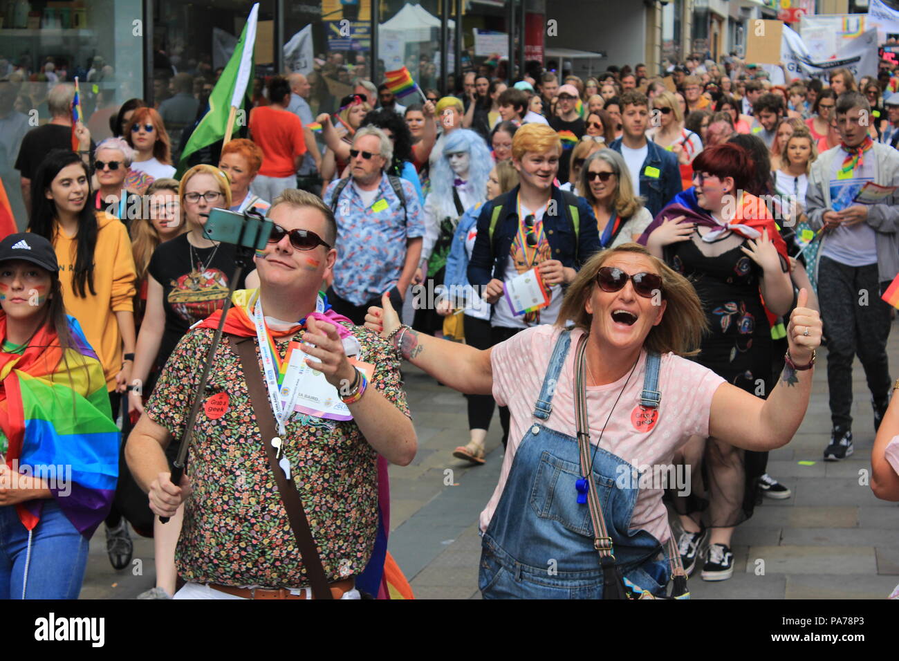 Newcastle pride parade hi-res stock photography and images - Alamy
