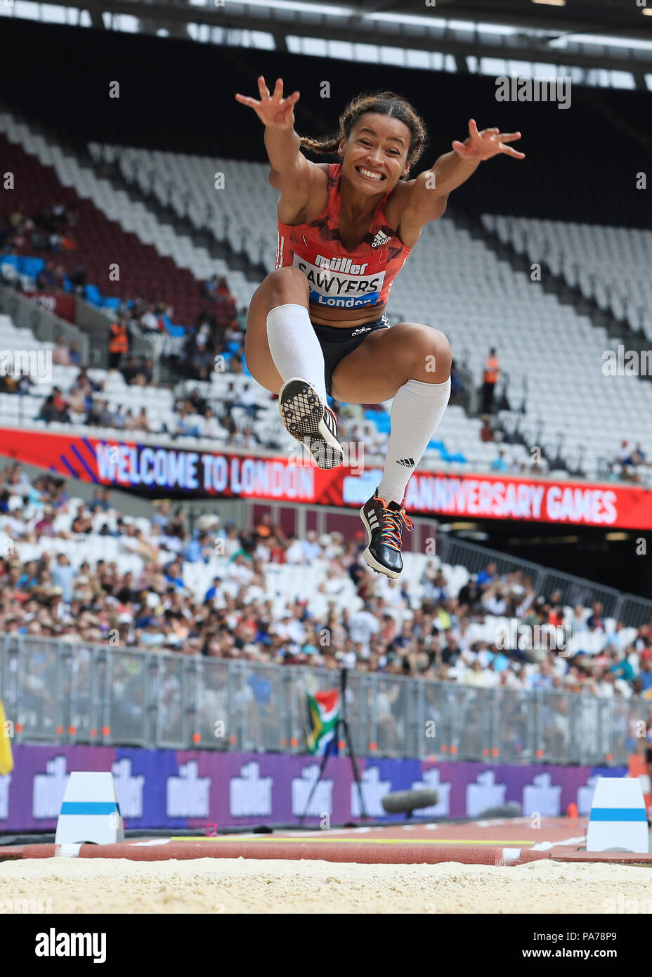 Jazmin sawyers athletics hi-res stock photography and images - Alamy