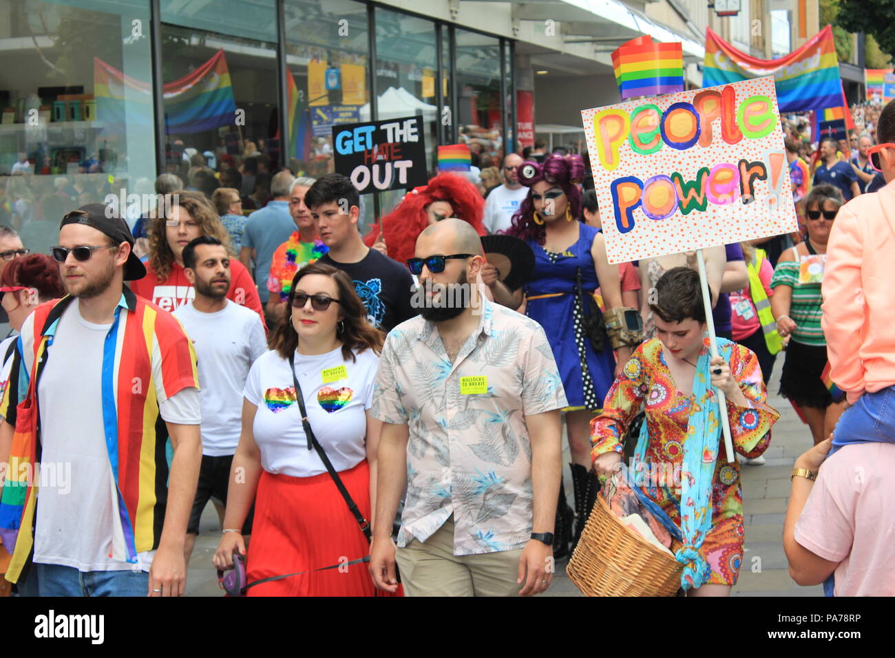 Newcastle pride parade hi-res stock photography and images - Alamy
