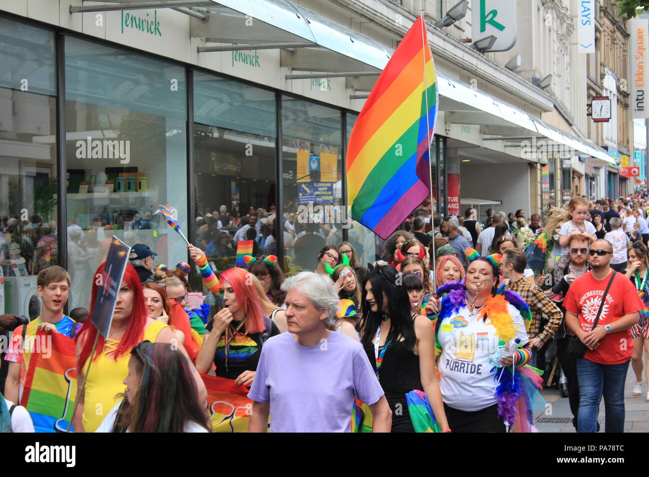 Newcastle pride parade hi-res stock photography and images - Alamy