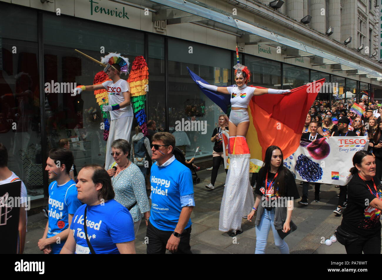 Newcastle pride parade hi-res stock photography and images - Alamy