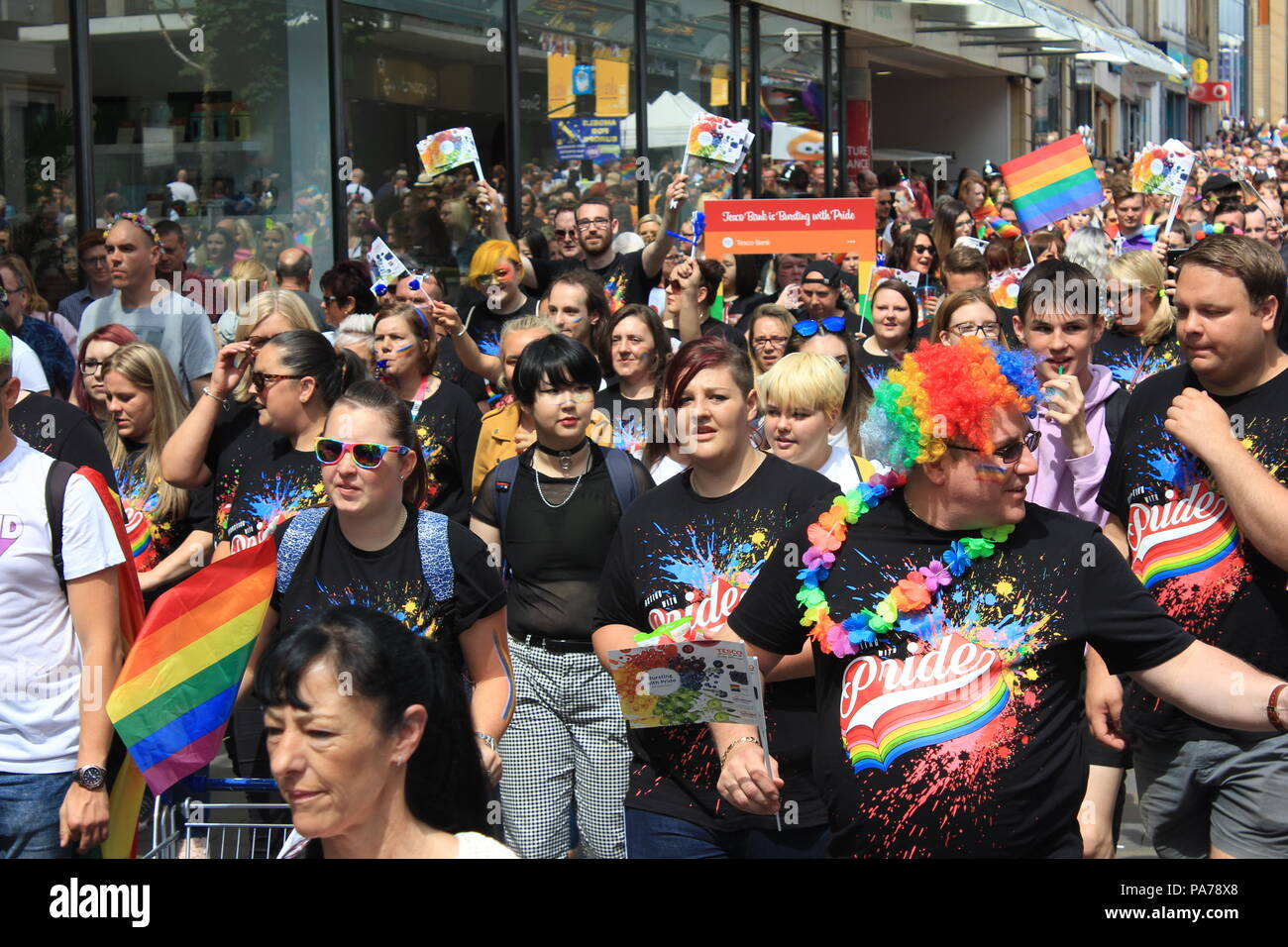 Newcastle pride parade hi-res stock photography and images - Alamy