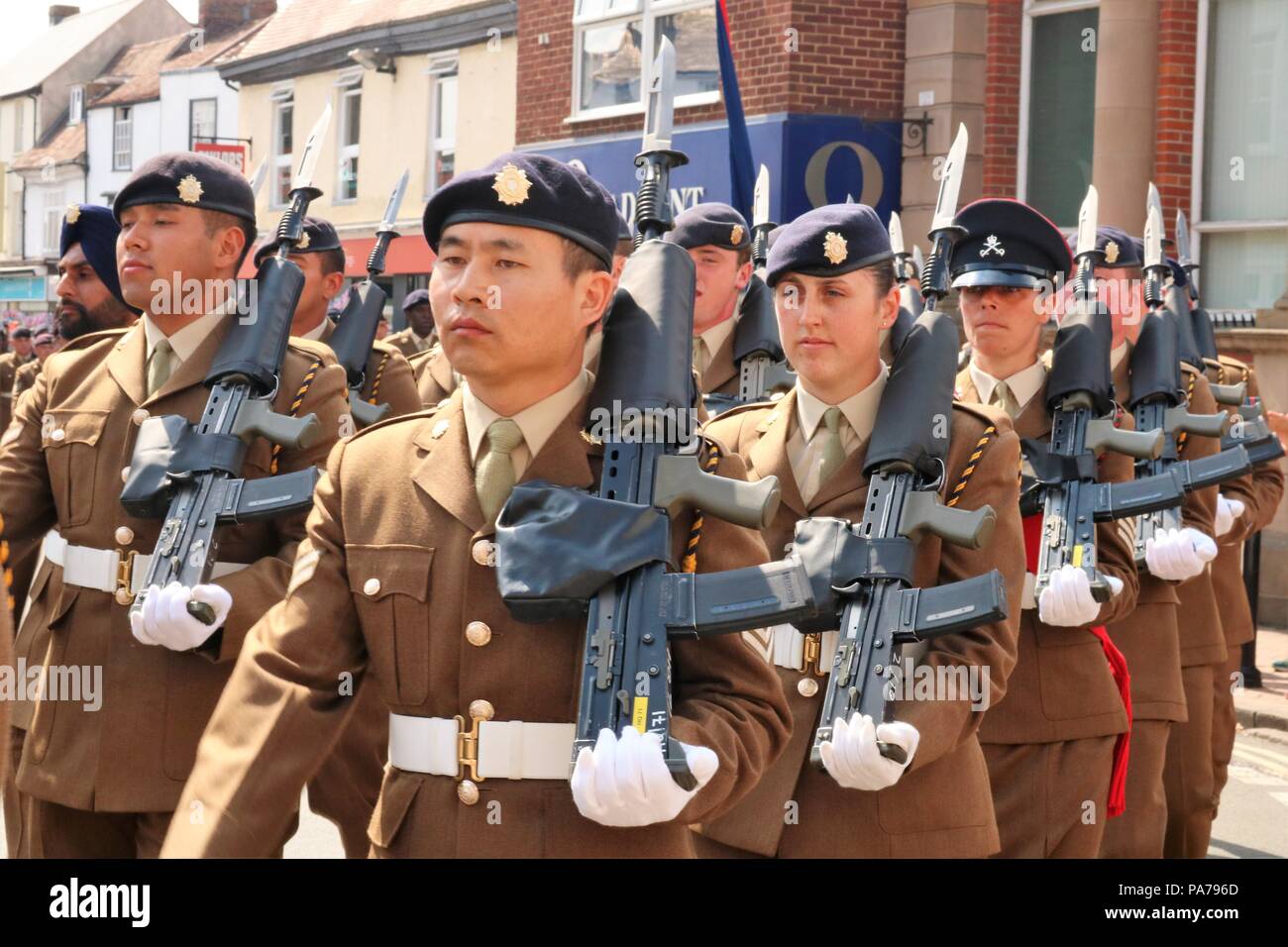 Bicester, Oxfordshire, UK 21.07.2018 - 1 Regiment RLC granted The ...
