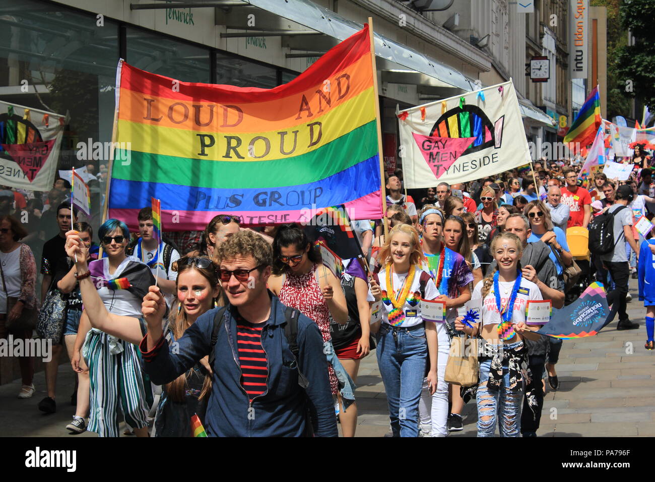 Newcastle pride parade hi-res stock photography and images - Alamy