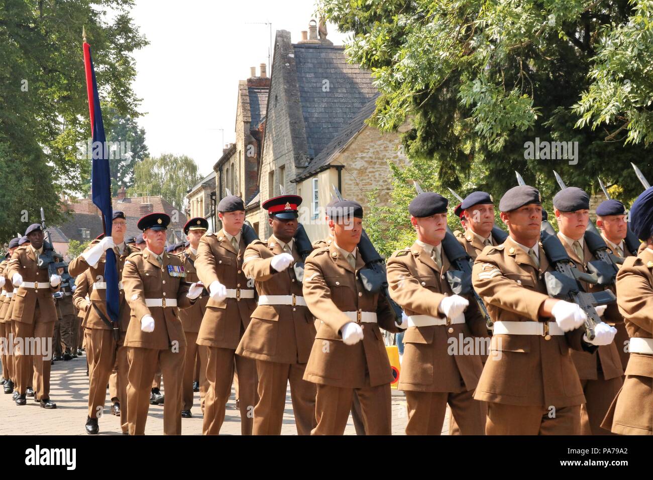 Bicester, Oxfordshire, UK 21.07.2018 - 1 Regiment RLC granted The ...