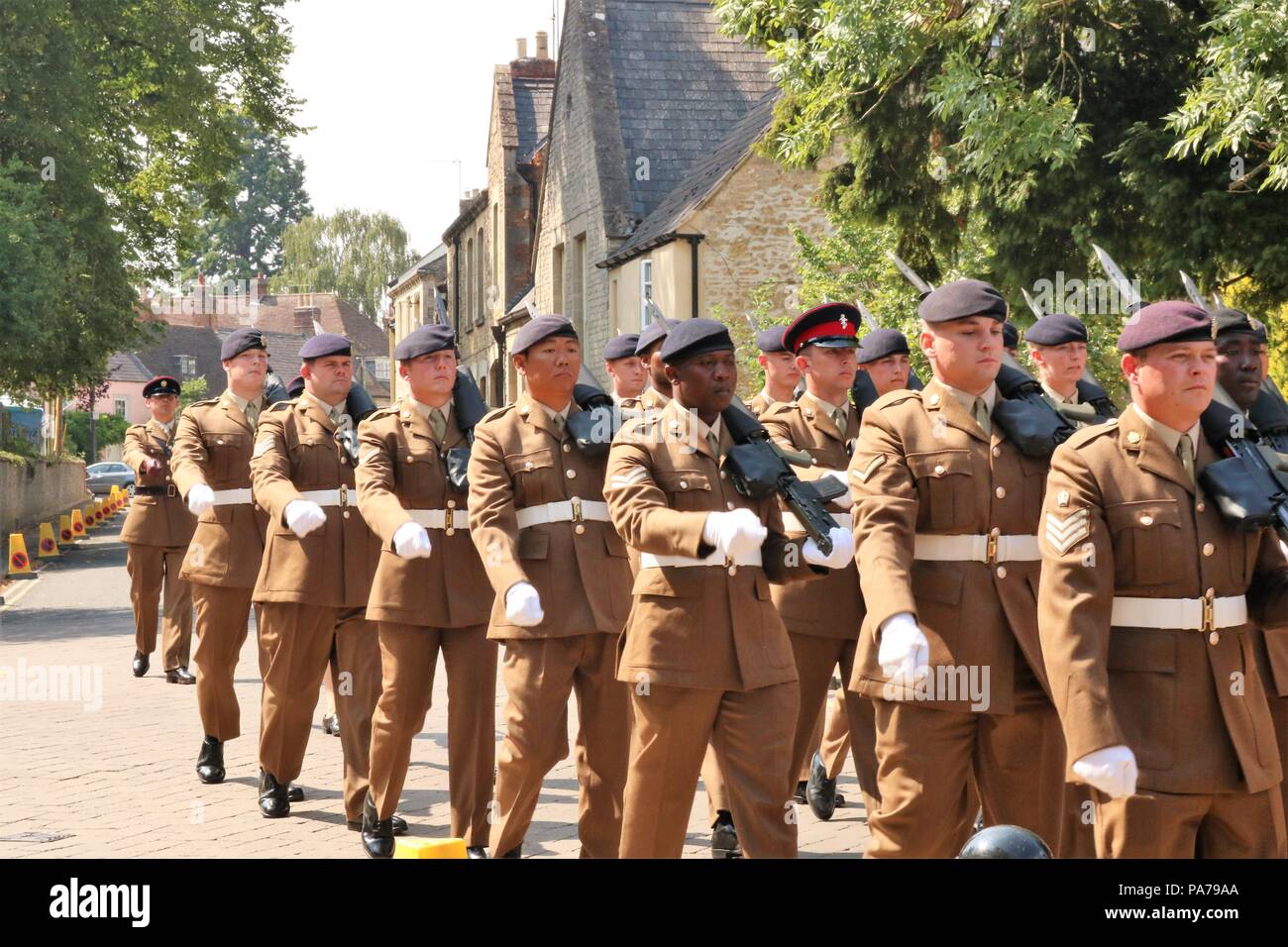 Bicester, Oxfordshire, UK 21.07.2018 - 1 Regiment RLC granted The ...