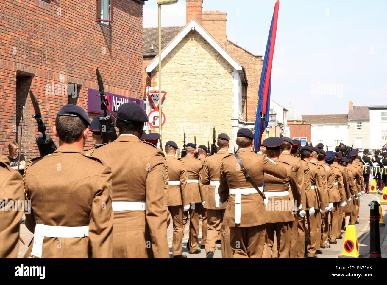 Bicester, Oxfordshire, UK 21.07.2018 - 1 Regiment RLC granted The ...