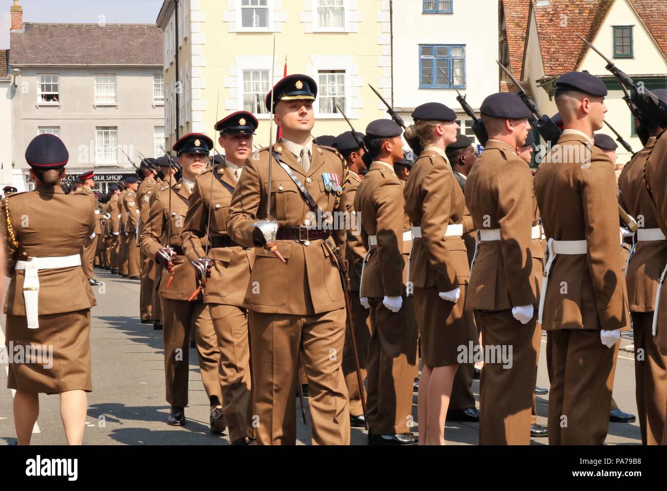 Bicester, Oxfordshire, UK 21.07.2018 - 1 Regiment RLC granted The ...