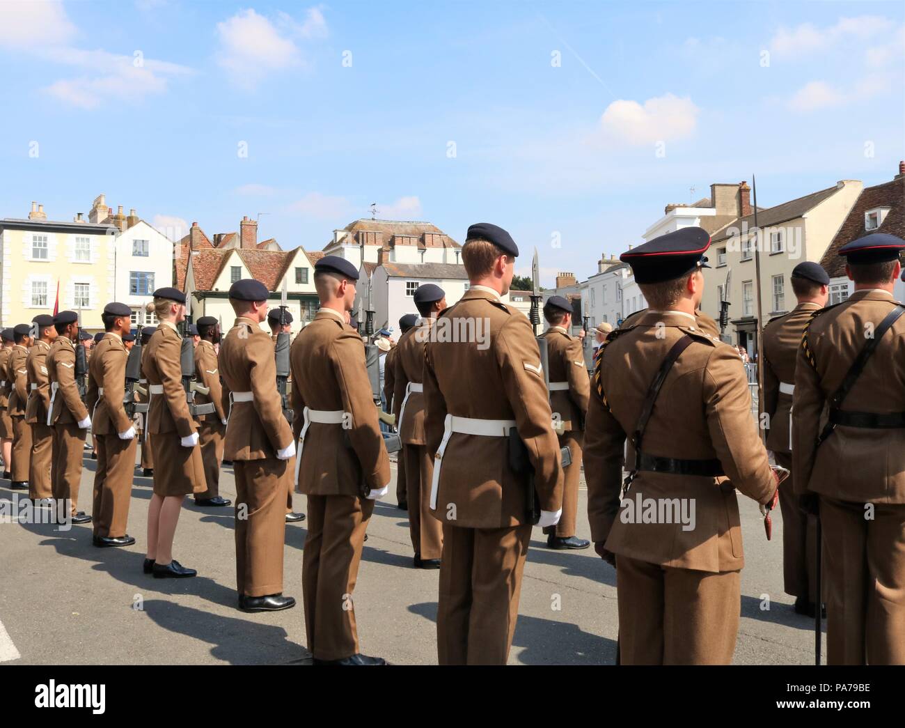 Bicester, Oxfordshire, UK 21.07.2018 - 1 Regiment RLC granted The ...