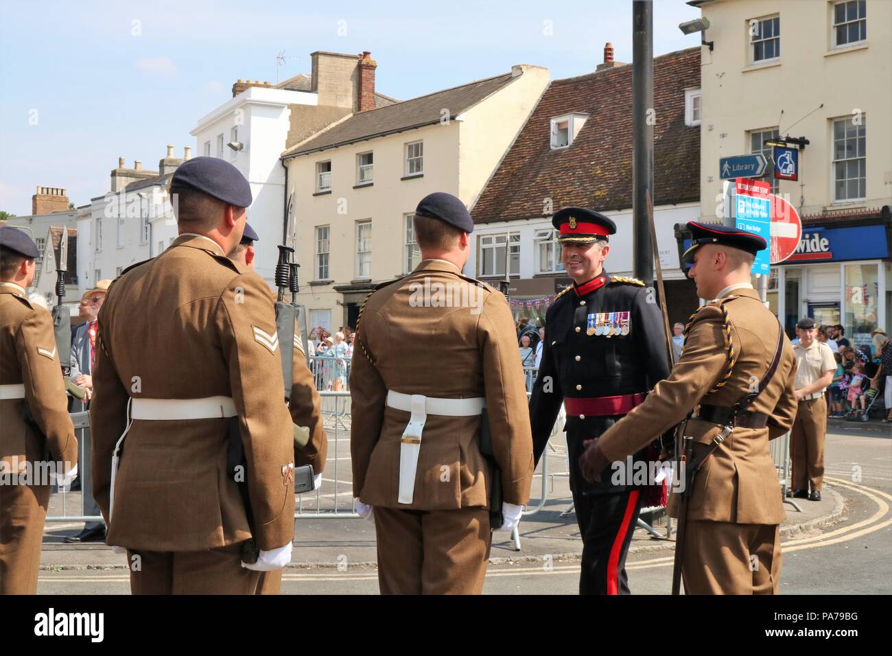 Bicester, Oxfordshire, UK 21.07.2018 - 1 Regiment RLC granted The ...