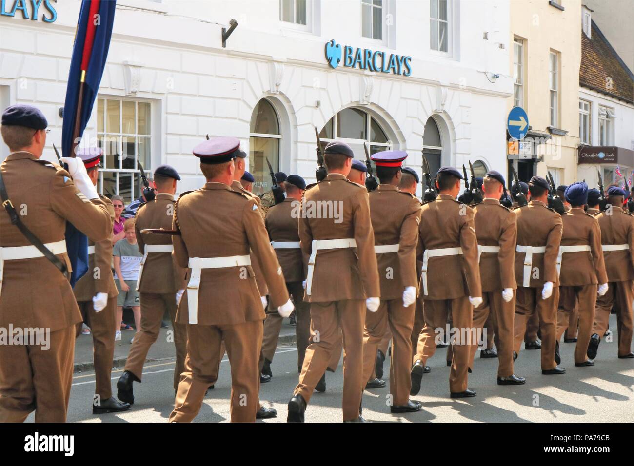 Bicester, Oxfordshire, UK 21.07.2018 - 1 Regiment RLC granted The ...
