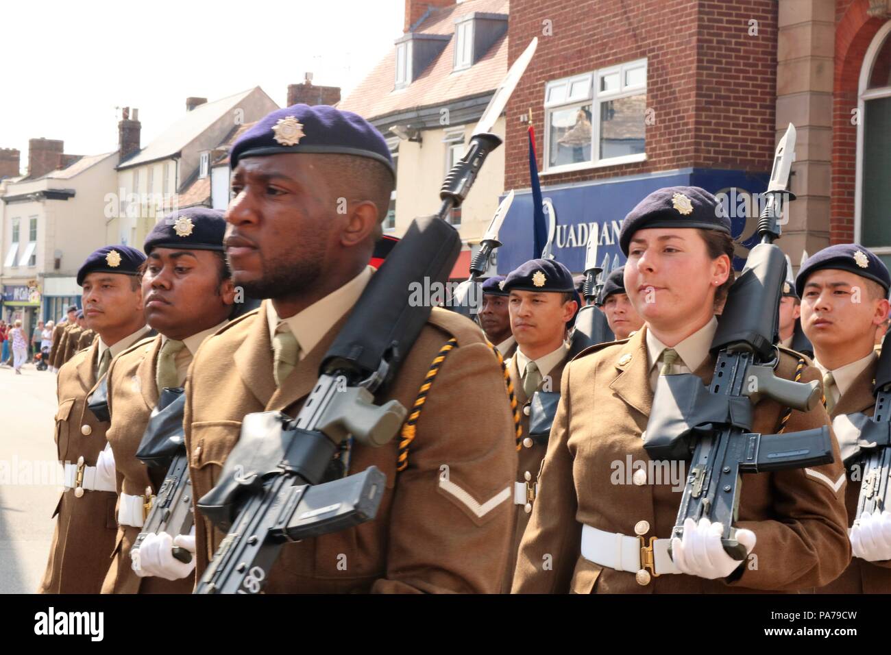 Bicester, Oxfordshire, UK 21.07.2018 - 1 Regiment RLC granted The ...