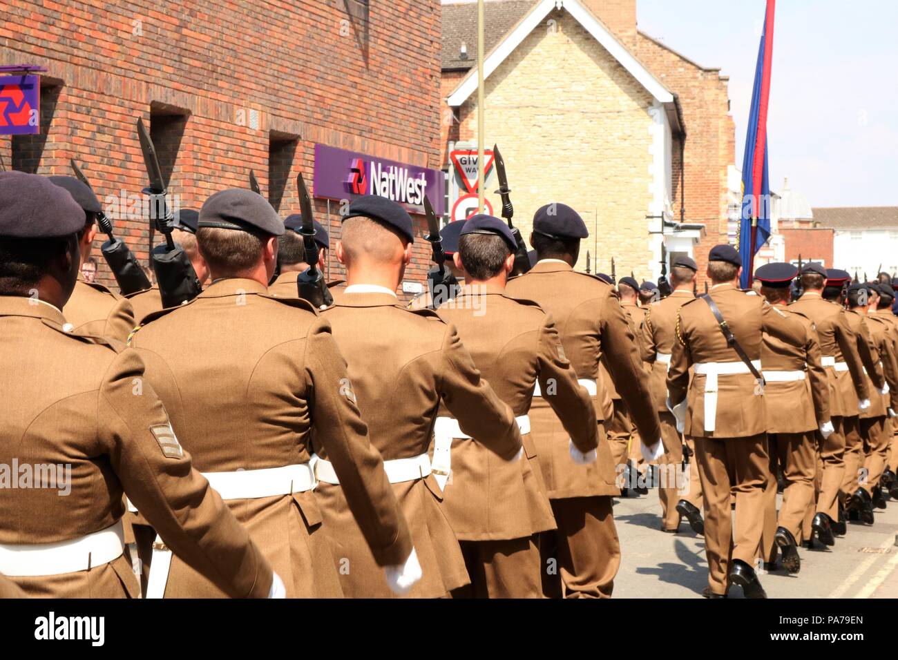 Bicester, Oxfordshire, UK 21.07.2018 - 1 Regiment RLC granted The ...