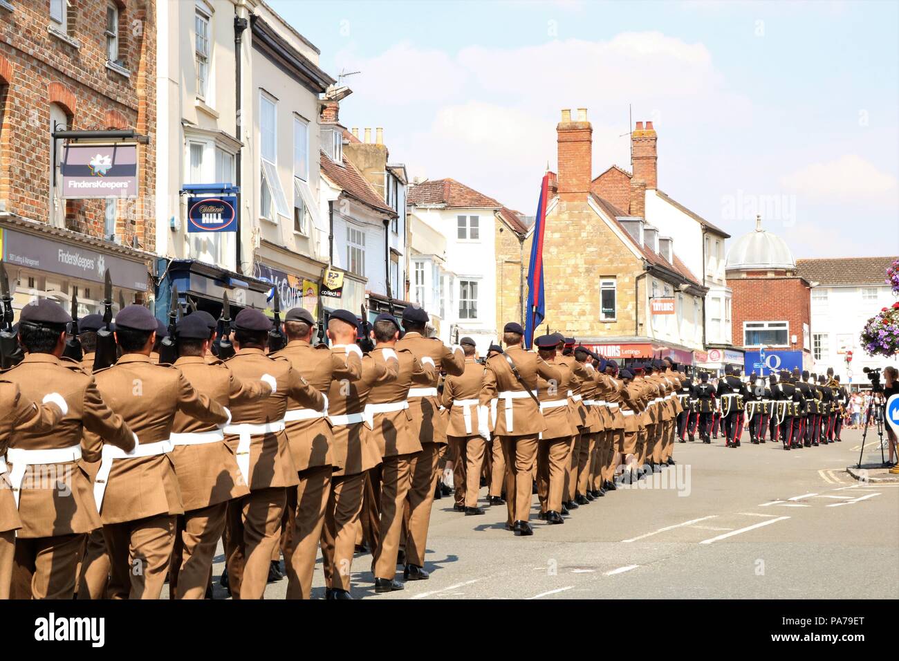 Bicester, Oxfordshire, UK 21.07.2018 - 1 Regiment RLC granted The ...