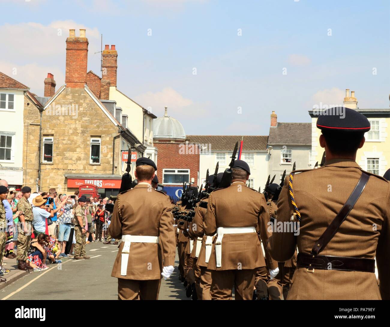 Bicester, Oxfordshire, UK 21.07.2018 - 1 Regiment RLC granted The ...