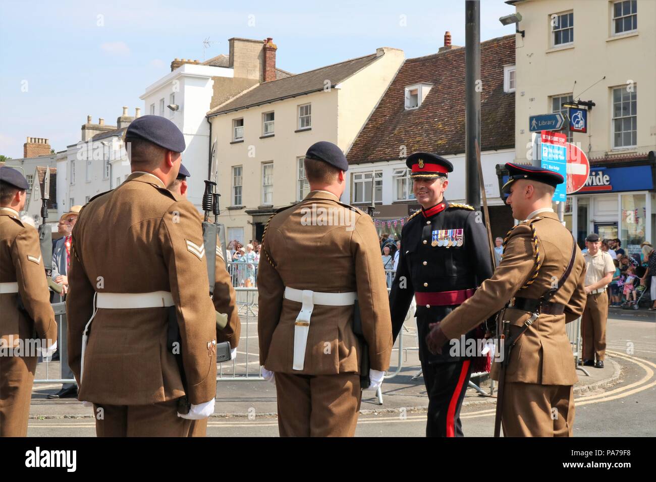 Bicester, Oxfordshire, UK 21.07.2018 - 1 Regiment RLC granted The ...