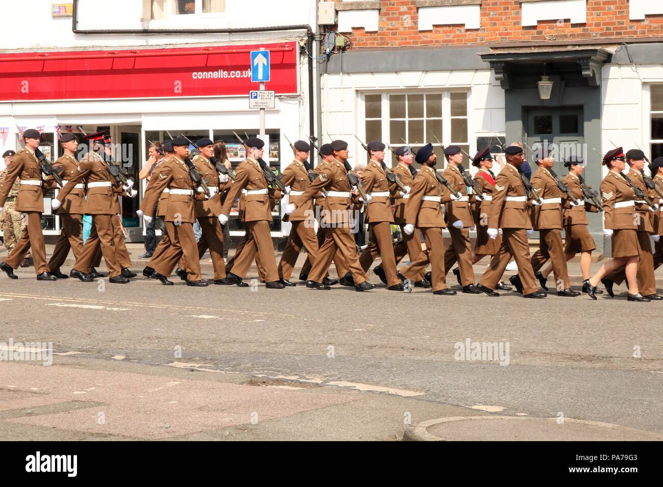 Bicester, Oxfordshire, UK 21.07.2018 - 1 Regiment RLC granted The ...
