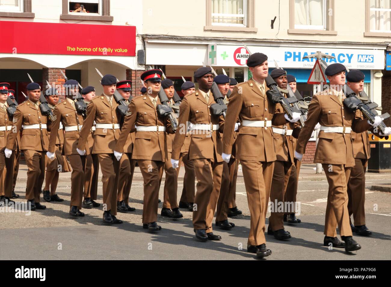 Bicester, Oxfordshire, UK 21.07.2018 - 1 Regiment RLC granted The ...