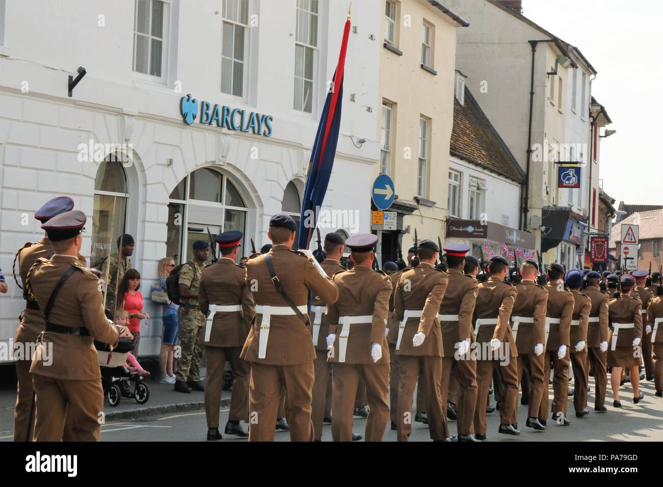Bicester, Oxfordshire, UK 21.07.2018 - 1 Regiment RLC granted The ...