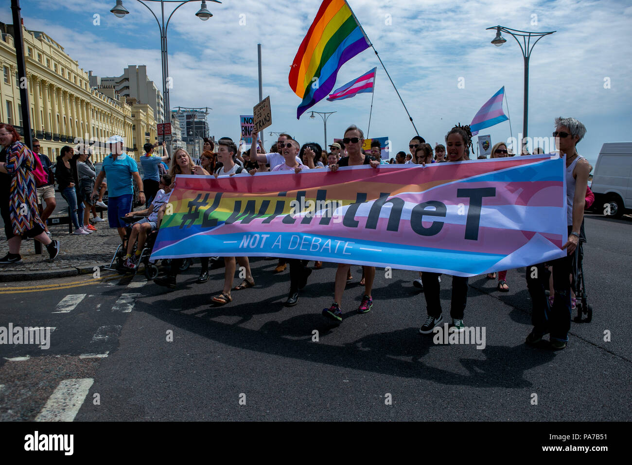 Transexual parade hi-res stock photography and images - Alamy
