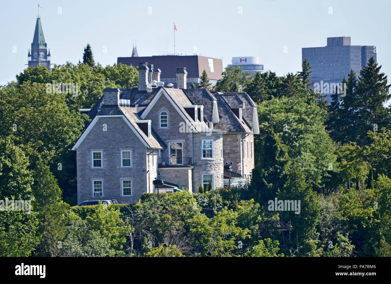 Pierre trudeau and justin trudeau hi-res stock photography and images ...
