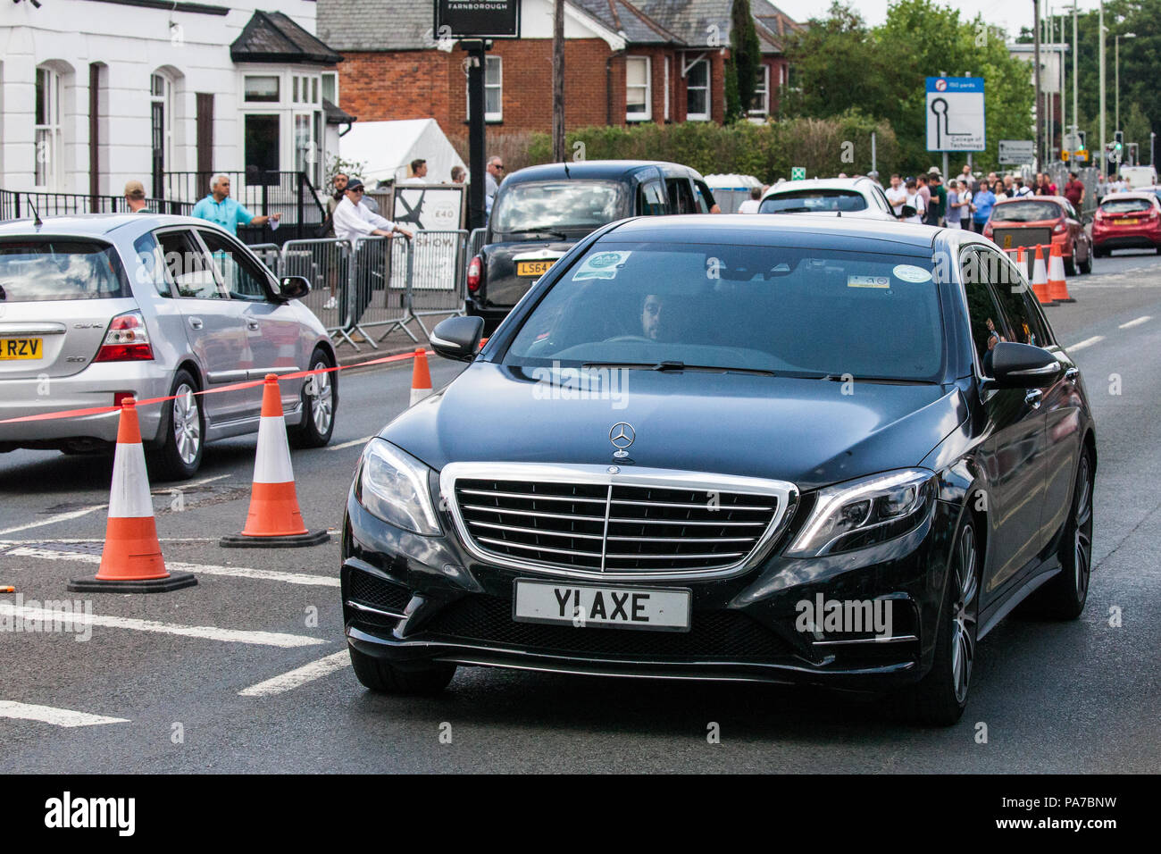 Saudi police car hi-res stock photography and images - Alamy