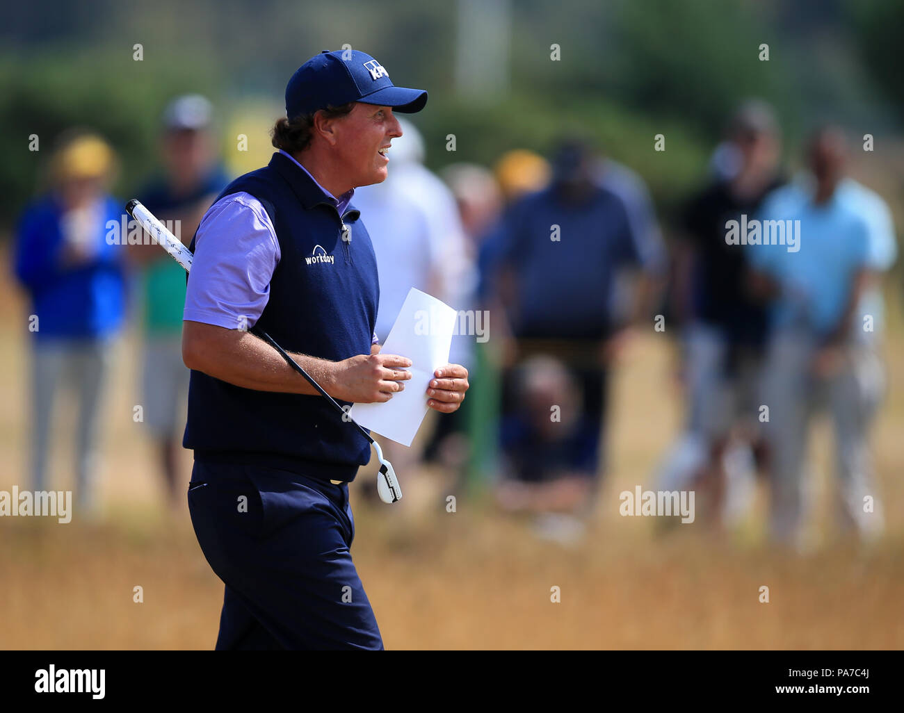 Phil mickelson open golf carnoustie 2018 hi-res stock photography and ...