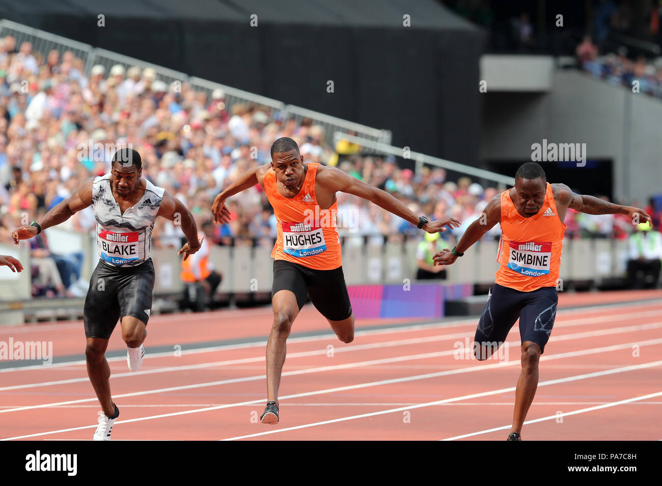 Jamaican sprinter yohan blake hi-res stock photography and images - Alamy
