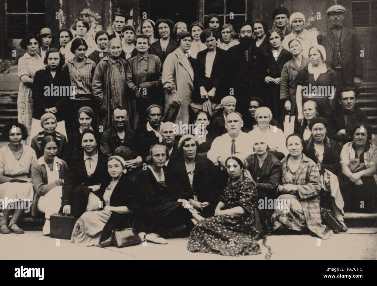 The Delegates of the First All-Russian Museum Congress. December 1930 ...