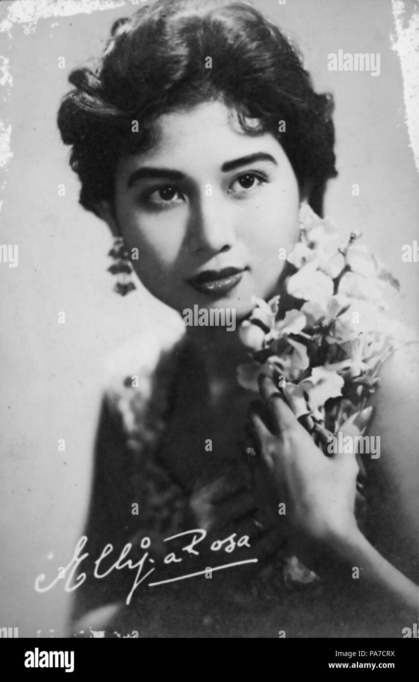 74 Ellya Rosa, c. 1955 - Before restoration Stock Photo - Alamy