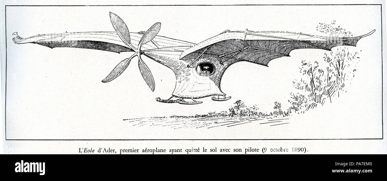 Clement ader hi-res stock photography and images - Alamy