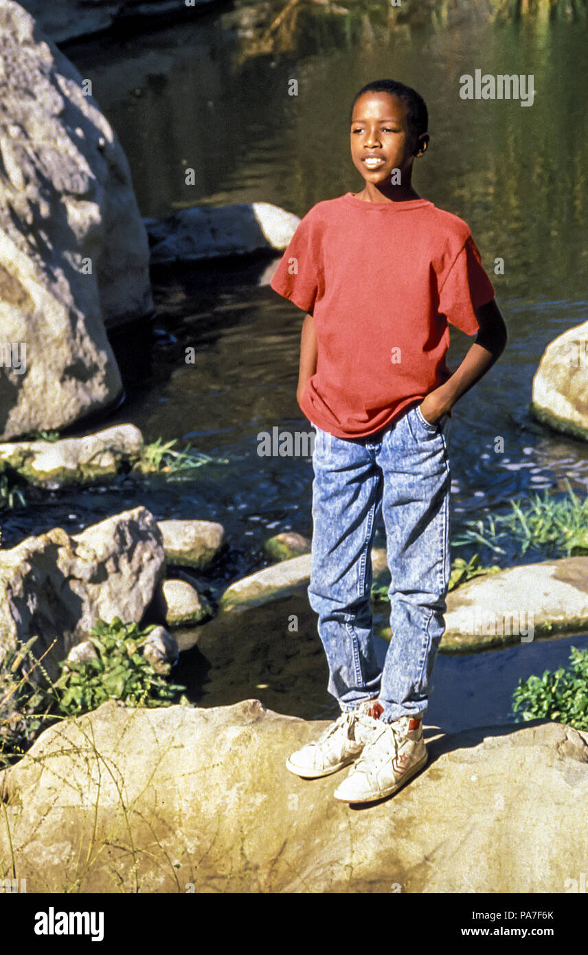 boy reflecting in nature Stock Photo - Alamy