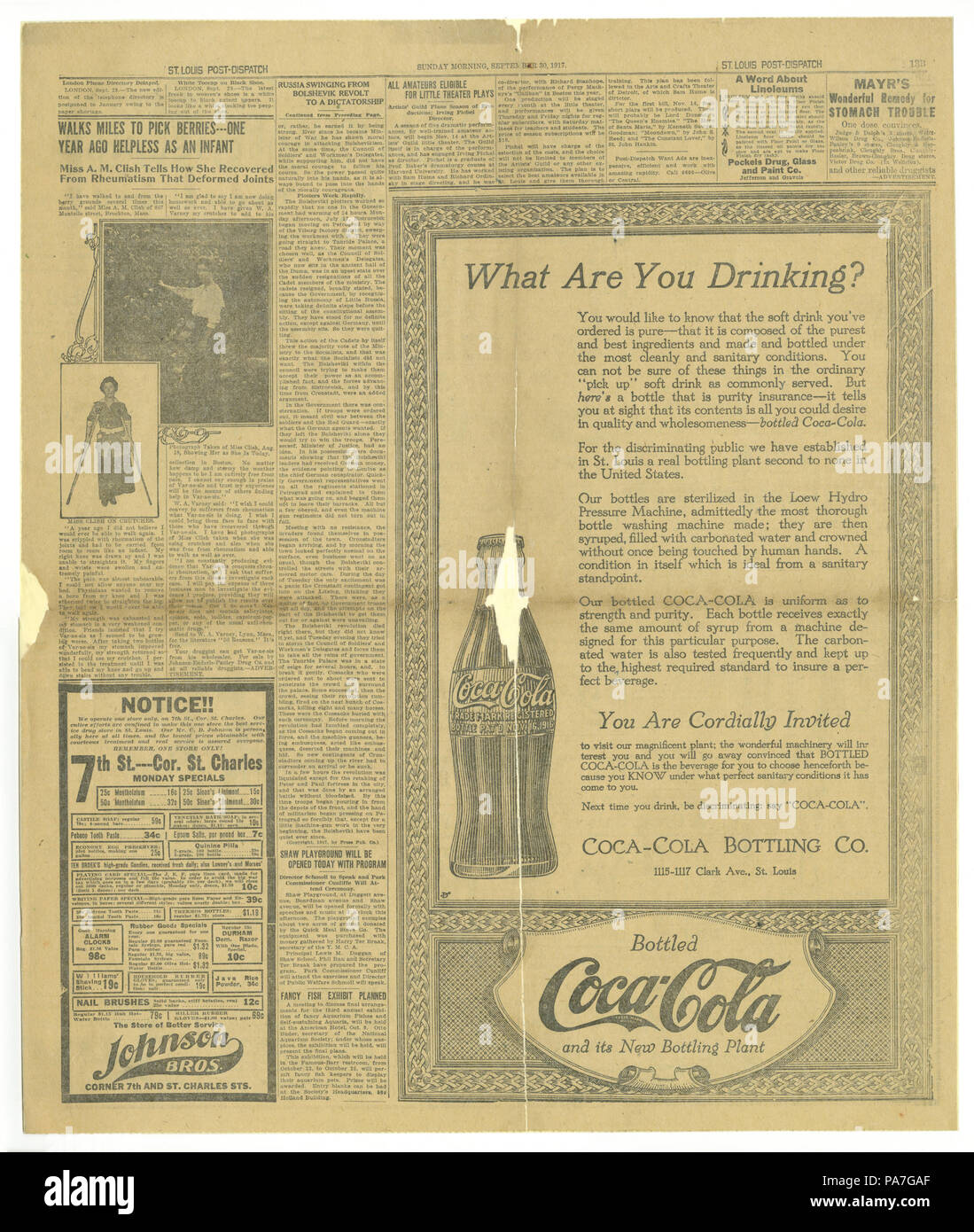 New coca cola bottling plant hi-res stock photography and images - Alamy