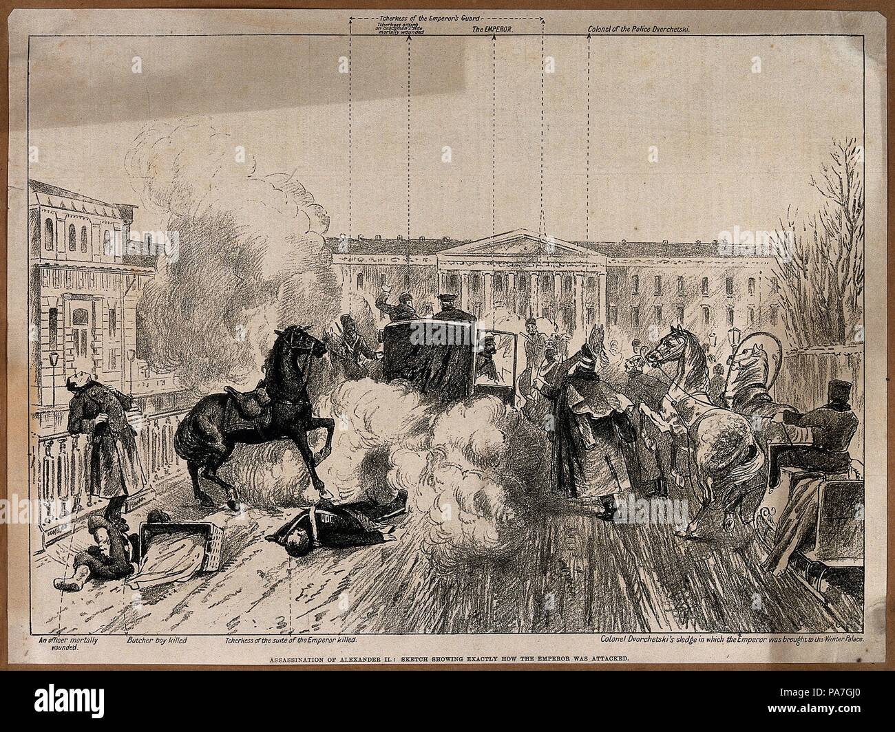 Assassination of tsar alexander ii hi-res stock photography and images ...