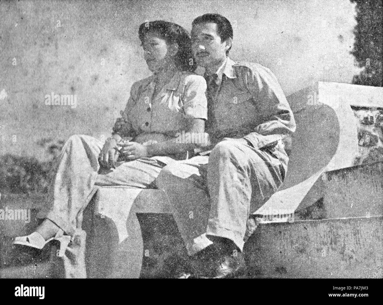 111 Hartati (Nana Mayo) and Inspektur Rachman (Chatir Harro), Inspektur ...