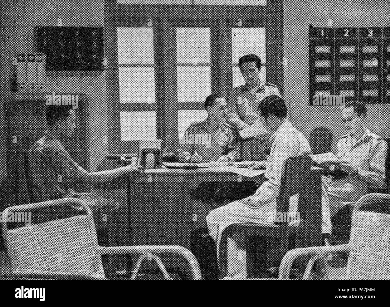 148 Komisaris Winata receiving report, Inspektur Rachman, p30 Stock ...