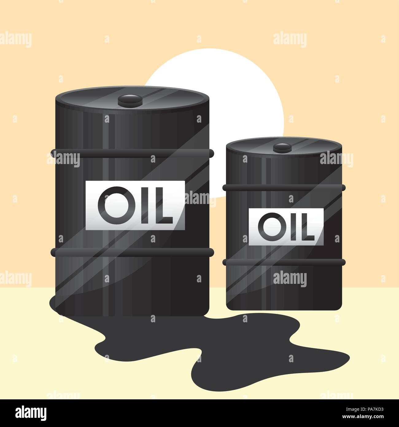 Two barrel Stock Vector Images - Alamy