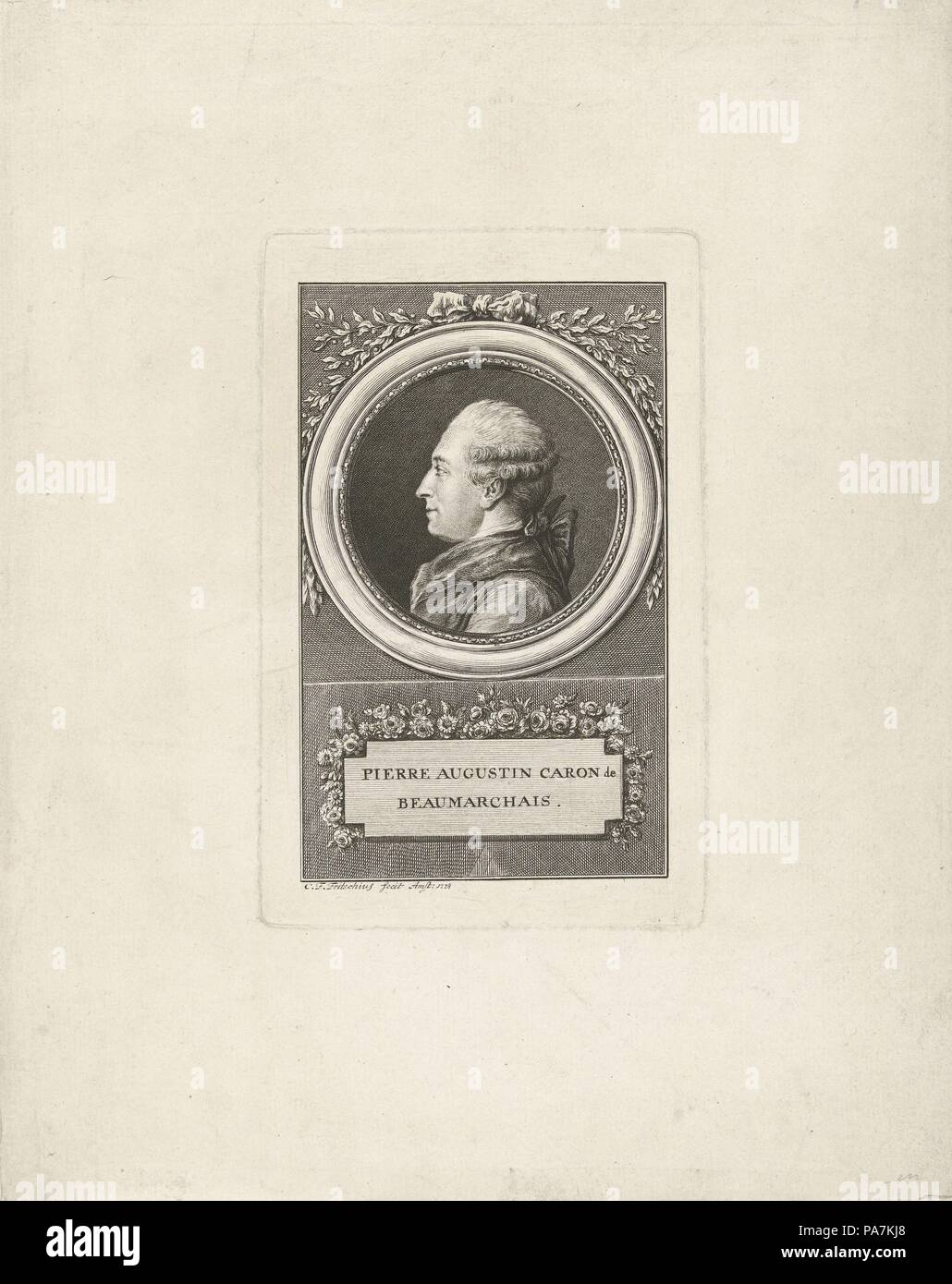 Portrait of Pierre-Augustin Caron de Beaumarchais (1732-1799). Museum ...