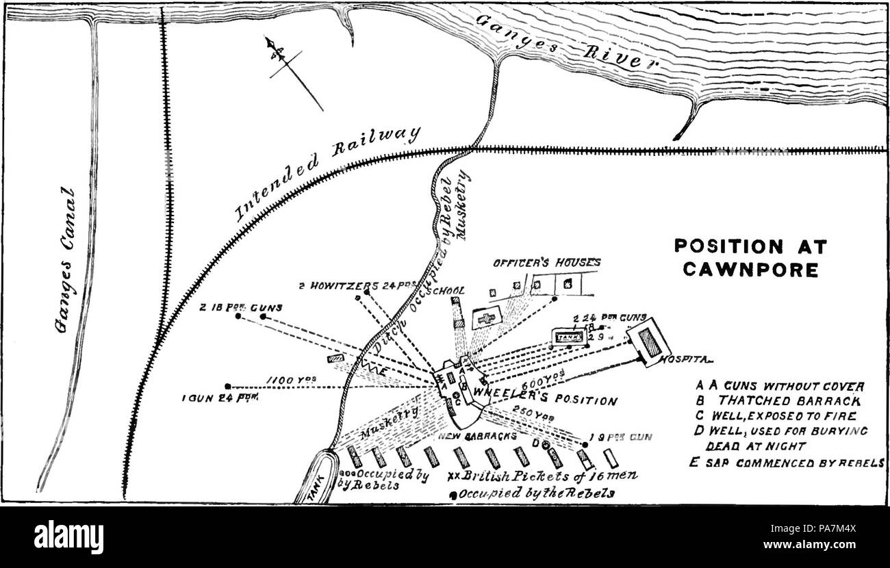 Battle cawnpore 1857 hi-res stock photography and images - Alamy