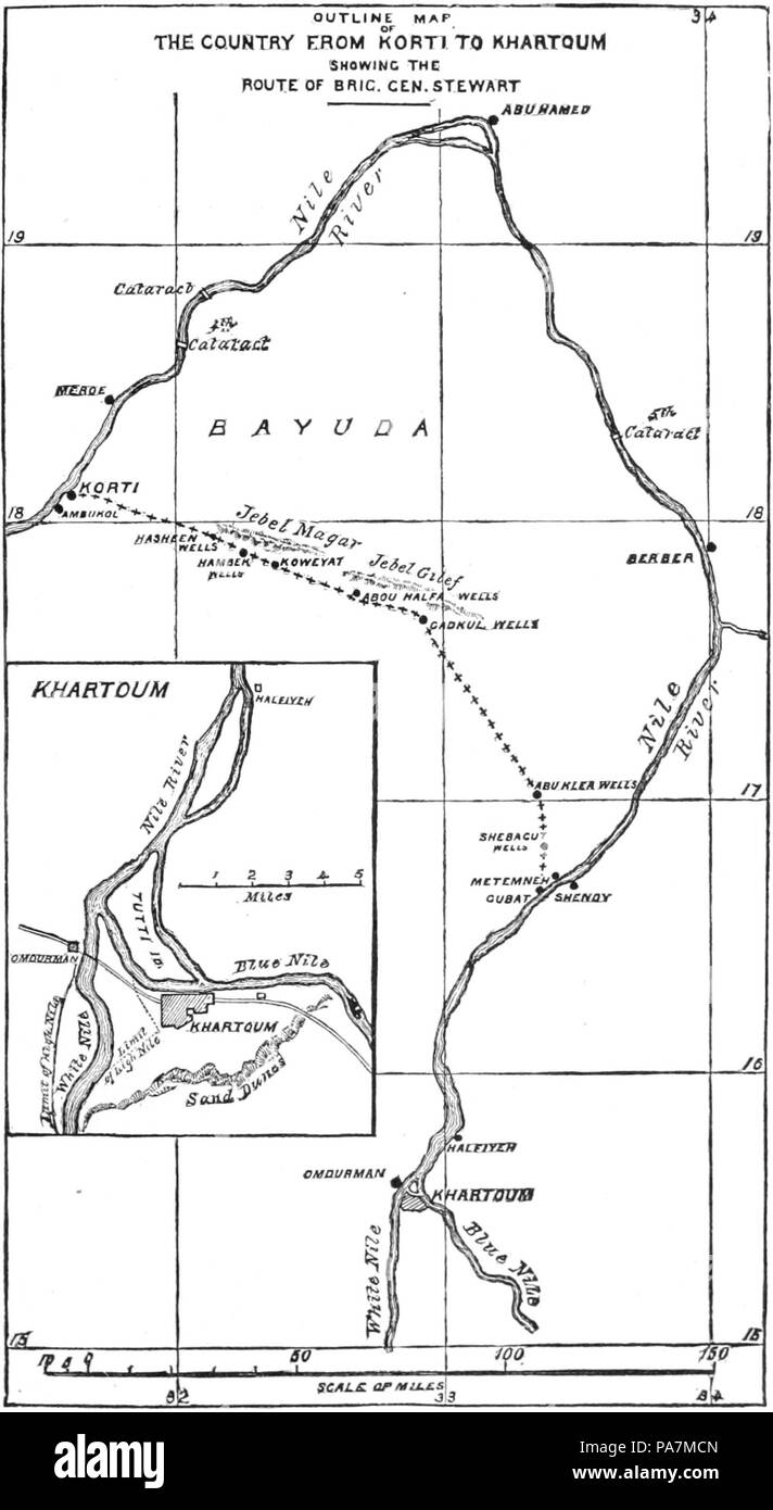 377 Decisive Battles Since Waterloo-Outline map of the country from ...