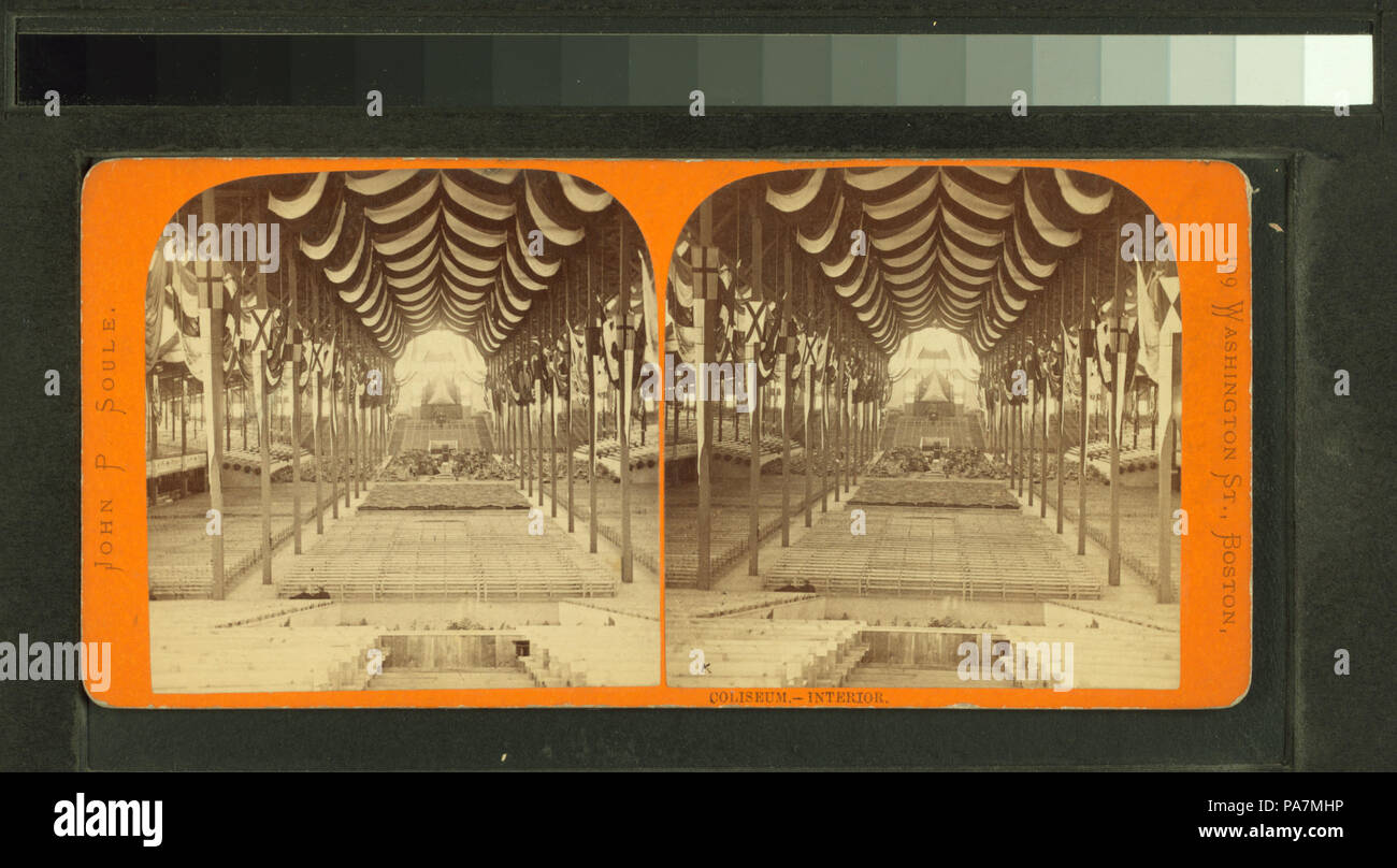 334 Coliseum-interior (NYPL b11707574-G90F330 058F Stock Photo - Alamy