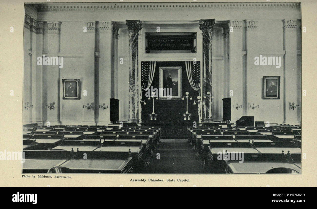 California assembly chamber hi-res stock photography and images - Alamy