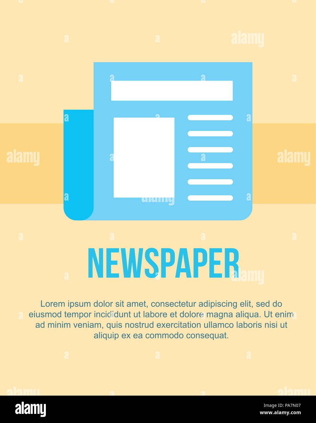 Newspaper publicity Stock Vector Images - Alamy
