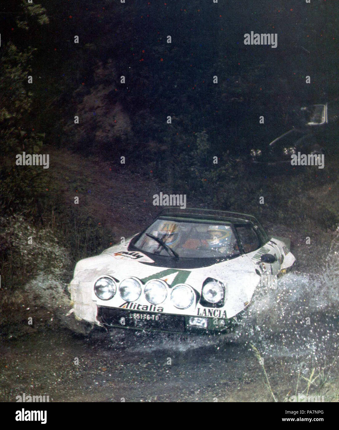 227 Sandro Munari - Lancia Stratos HF Alitalia (1975 Rallye 4 Regions ...