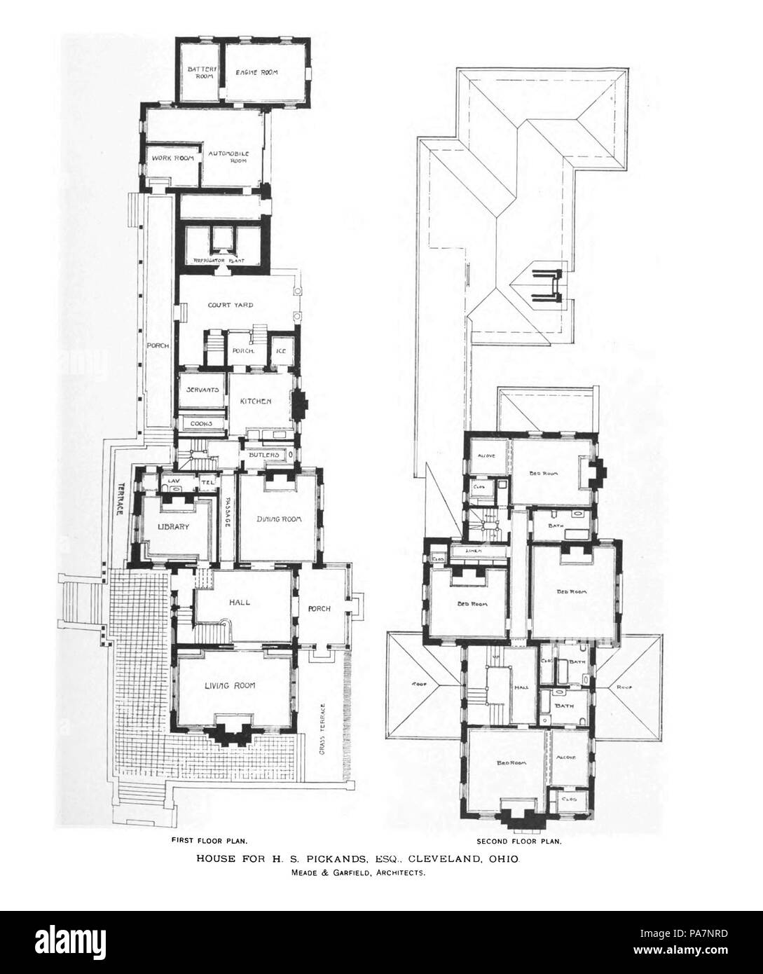 Hills illustration Black and White Stock Photos & Images - Alamy