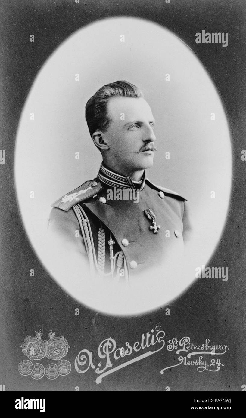 Portrait of Grand Duke Peter Nikolaevich of Russia (1864-1931). Museum ...
