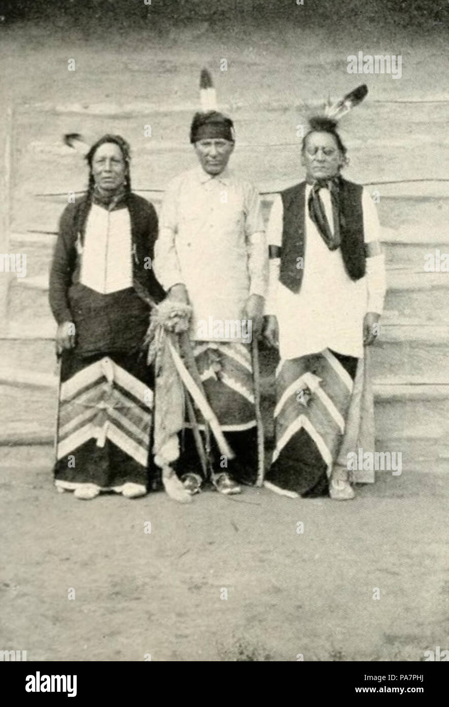 151 Arikara Indian scouts in the U.S. Army. From left it is Red Star ...