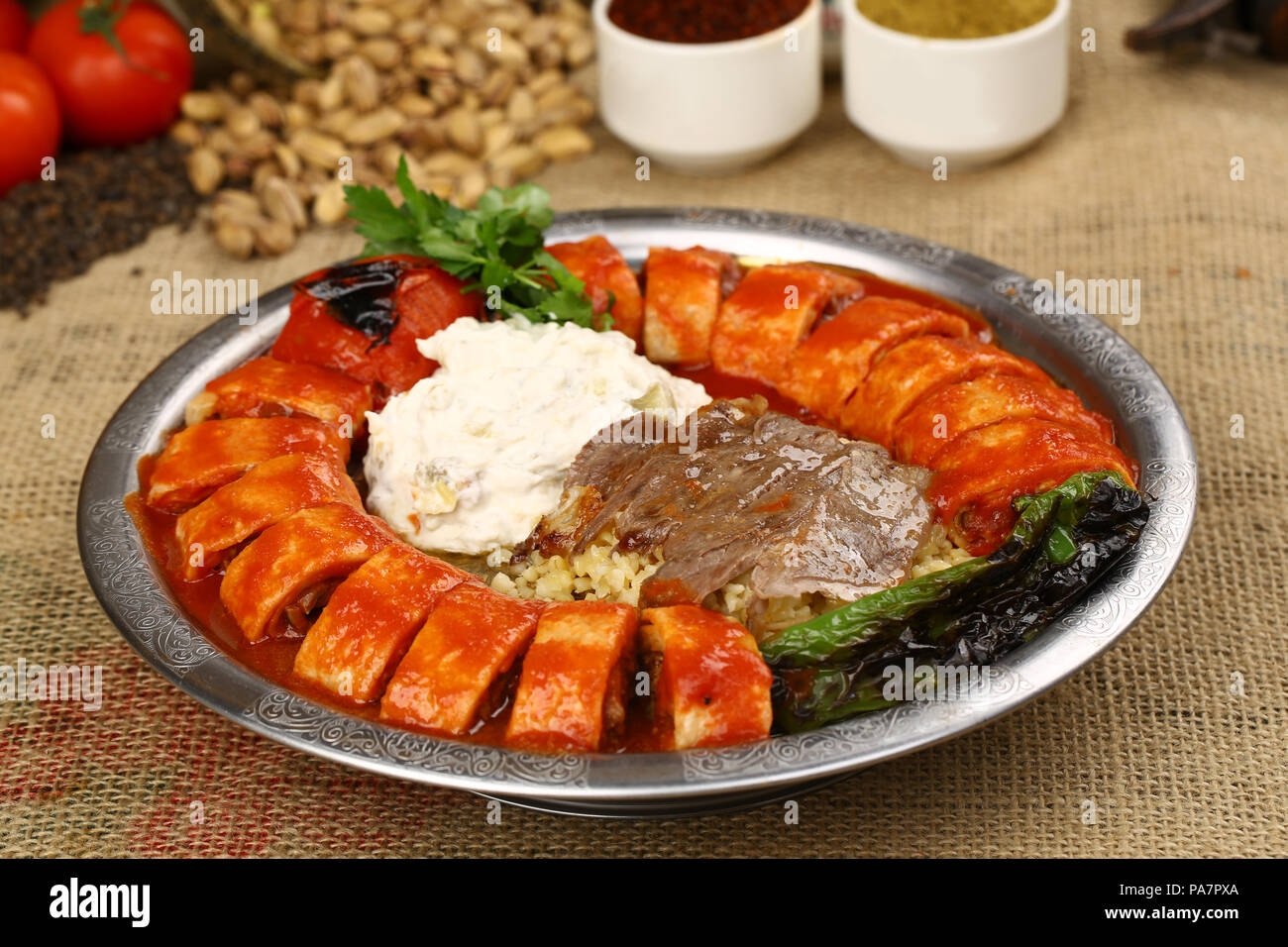 Kebab beyti hi-res stock photography and images - Alamy