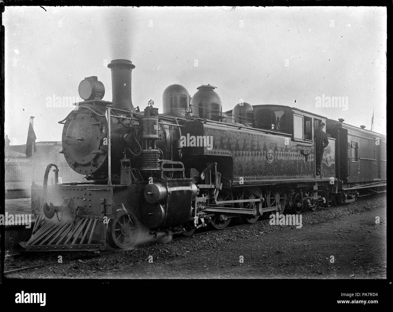 1 "Ww" class steam locomotive No 678, which was used for the Royal ...