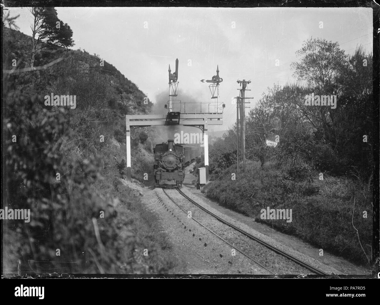 Ww class steam locomotive Black and White Stock Photos & Images - Alamy